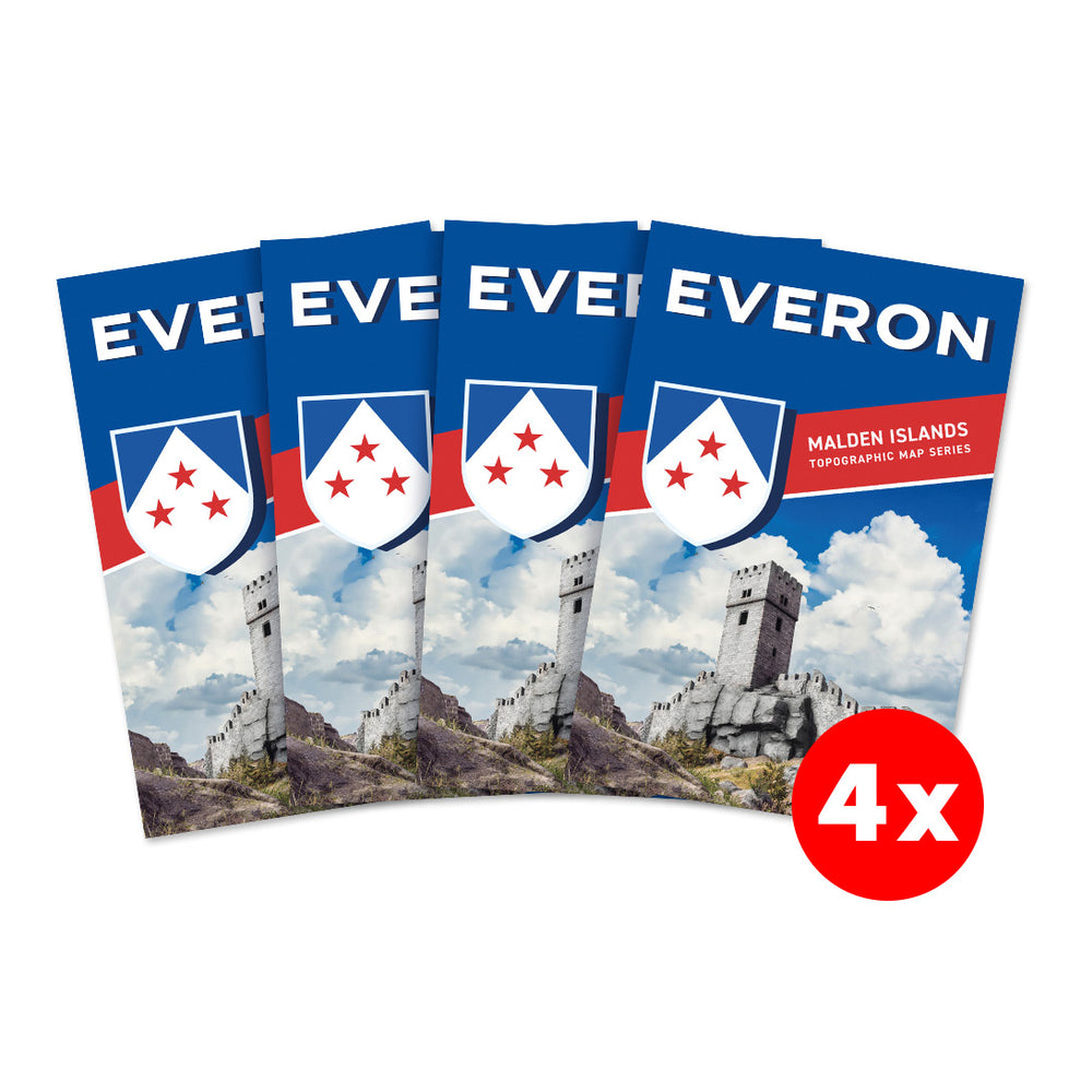 ARMA REFORGER - EVERON + ARLAND PRINTED MAP 4-PACK – BOHEMIA INTERACTIVE