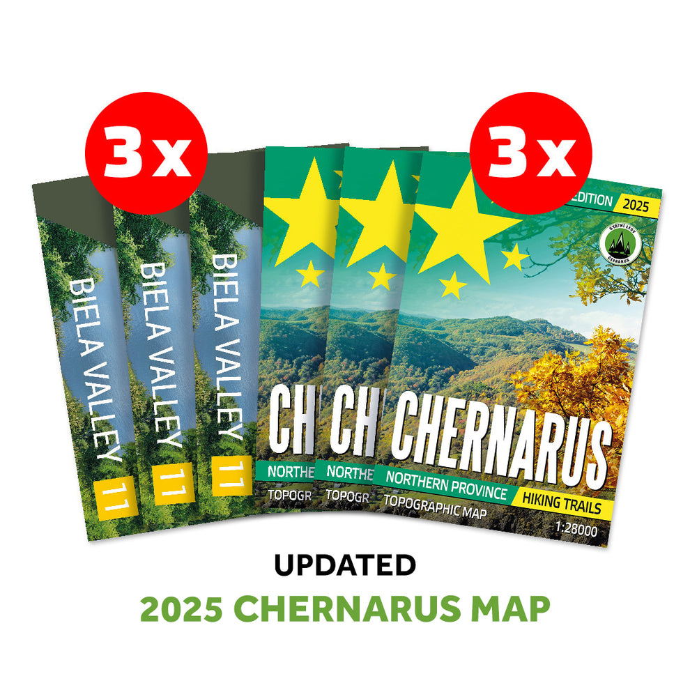 DAYZ - CHERNARUS + LIVONIA PRINTED MAPS BUNDLE 3-PACK (6 MAPS ...