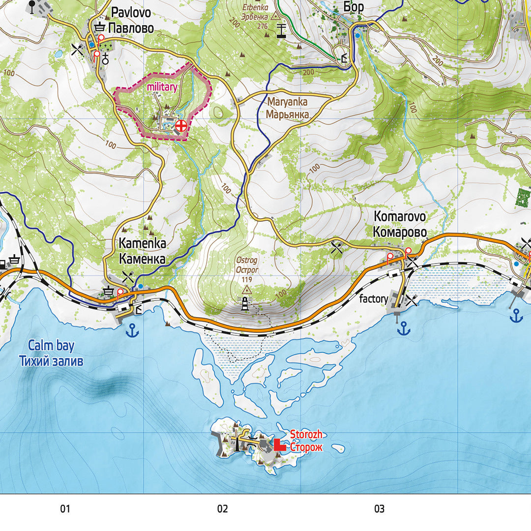 DAYZ - MAPA IMPRESO DE CHERNARUS – BOHEMIA INTERACTIVE