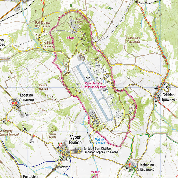 DAYZ - CHERNARUS PRINTED MAP 2025 EDITION – BOHEMIA INTERACTIVE