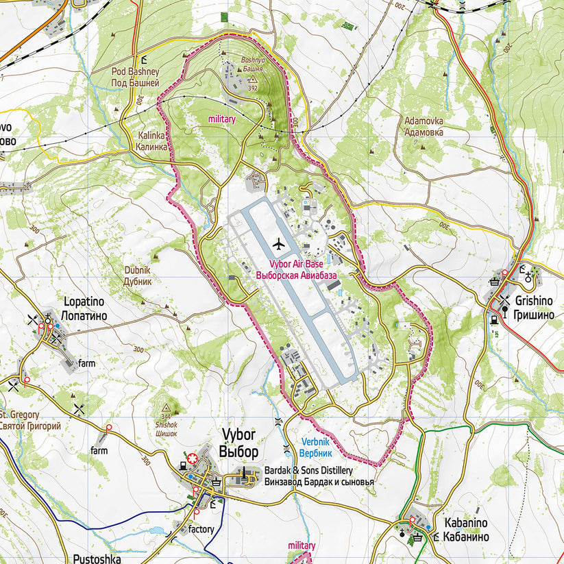 DAYZ - CHERNARUS PRINTED MAP 2025 EDITION – BOHEMIA INTERACTIVE