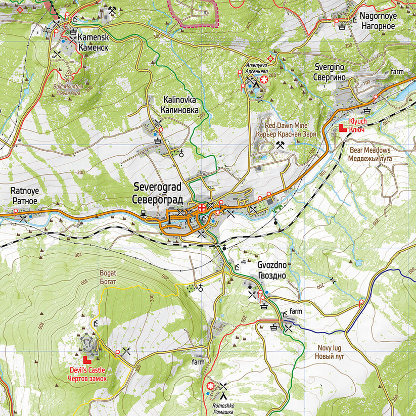 DAYZ - CHERNARUS PRINTED MAP 2025 EDITION – BOHEMIA INTERACTIVE