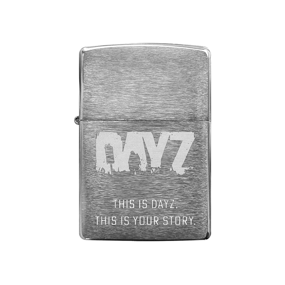 DAYZ - THIS IS YOUR STORY ZIPPO LIGHTER | SILVER – BOHEMIA INTERACTIVE