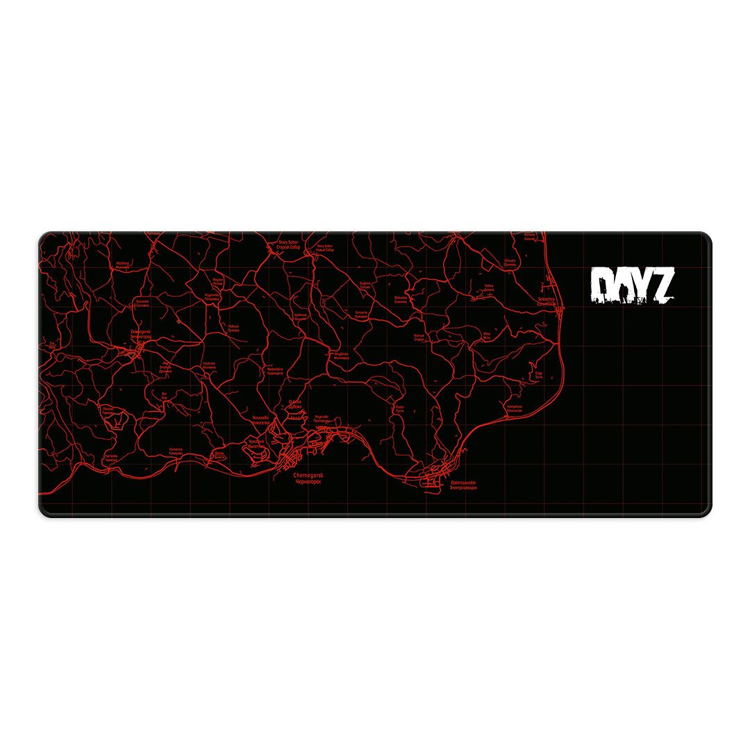 DAYZ - CHERNARUS UV GLOWING MOUSEMAT | BIG 800X340MM – BOHEMIA INTERACTIVE