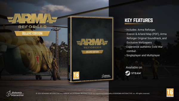 ARMA REFORGER - DELUXE EDITION | DIGITAL STEAM KEY – BOHEMIA INTERACTIVE