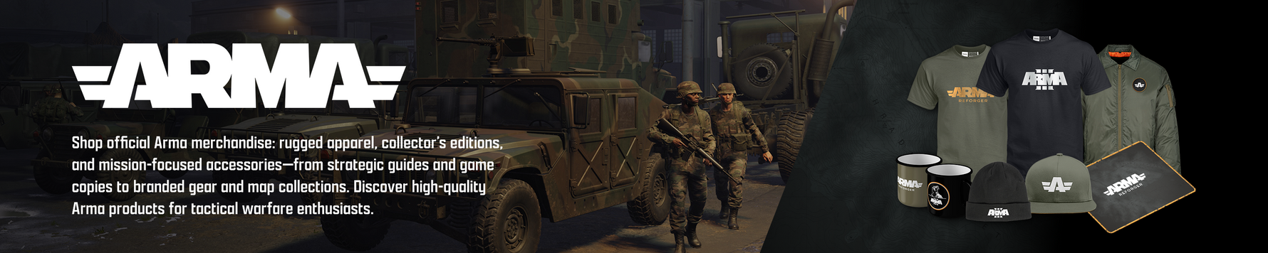 Arma Merchandise – BOHEMIA INTERACTIVE