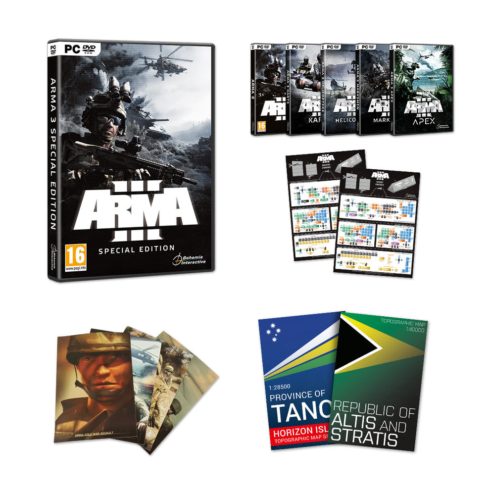 ARMA 3 - SPECIAL EDITION DELUXE PACKAGE – BOHEMIA INTERACTIVE