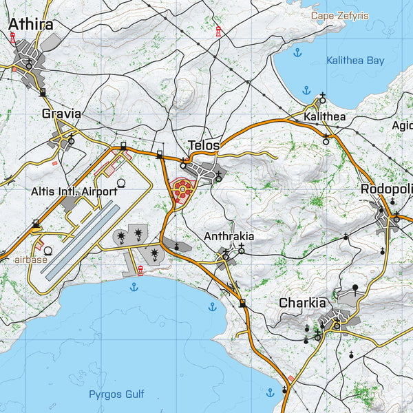 ARMA 3 - REPUBLIC OF ALTIS AND STRATIS PRINTED MAP – BOHEMIA INTERACTIVE